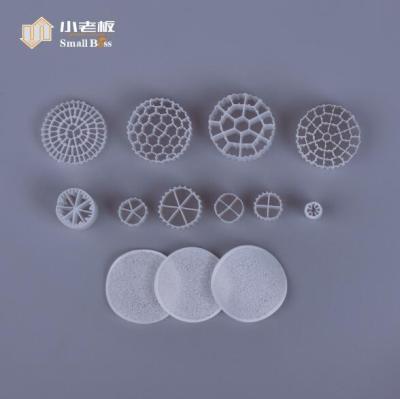 Cina Gran superficie letto mobile Reattore biofilm 85% Porosità Biochip Mbbr in vendita