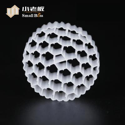 China SAVE Energieverbruik Mbbr Bio Media PE38 Mbbr Bio Ballen Te koop