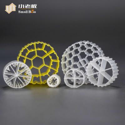 中国 PE75 バイオセルフィルタメディア 表面面積が高く,バイオフィルムが急速に形成される窒化プロセス 販売のため