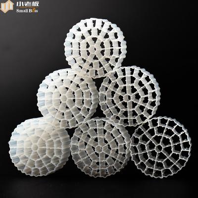 China Large Specific Surface Area PE37 Floating Filter Media For Wastewater Treatment for sale
