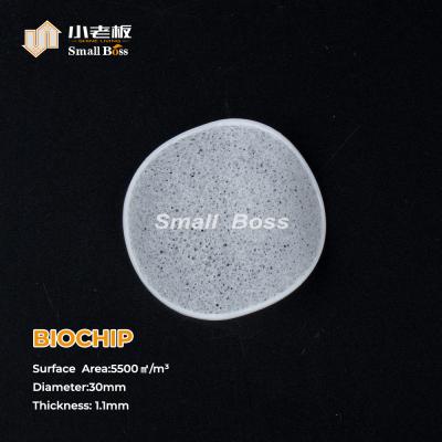 China White Color Mbbr Filter Media with Virgin HDPE Material Ras Biochip for sale