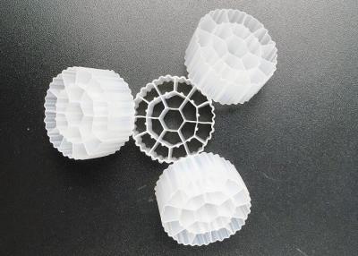 중국 백색 색깔 25*12mm Mbbr 생물 매체 Ifas 과정 몸 대구 제거 판매용