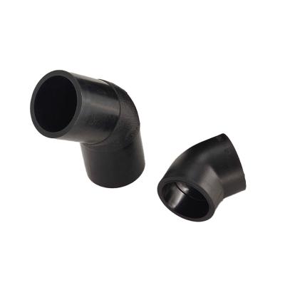 China Elbow Hdpe Pipe Fittings Quick Connector Plastic Conduit Fittings for sale