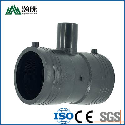 China HDPE Hdpe van de Pijpmontage het Zwarte Plastic Skelet die van de Staaldraad T-stuk verminderen Te koop
