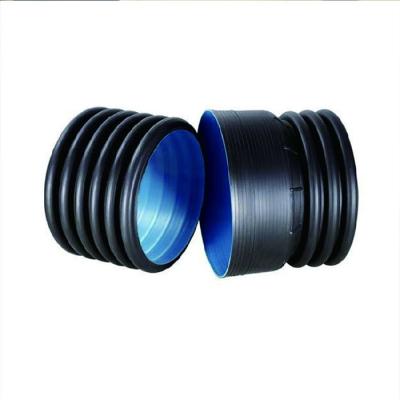 China High Quality And Low Price Hdpe Double Wall Corrugated Pipe Plastic Water Drainage Pipe for sale