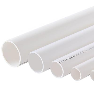 Cina Il rifornimento idrico di alta qualità ed il tubo del PVC della plastica di drenaggio valuta il tubo di drenaggio del PVC in vendita