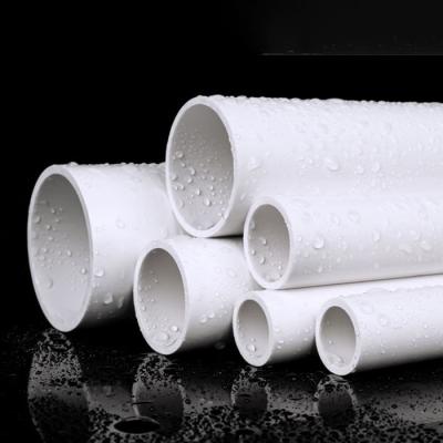 Cina Il rifornimento idrico di alta qualità ed il tubo del PVC della plastica di drenaggio valuta il tubo di drenaggio del PVC in vendita