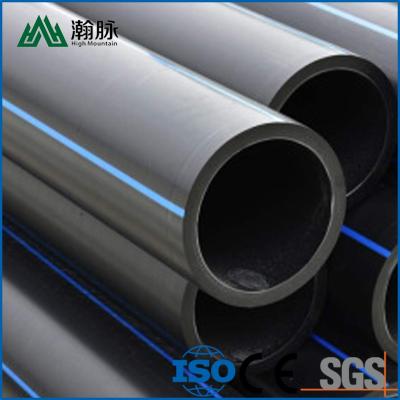 China 8inch Pe100 HDPE Water Supply Pipe Thickness Plastic Tubing Black Customized for sale