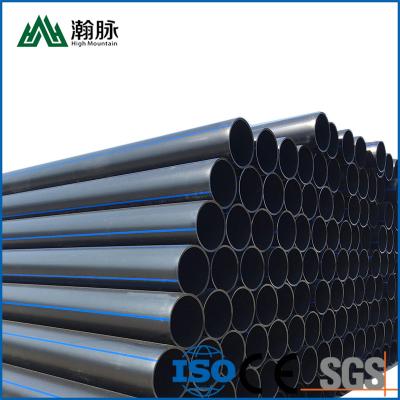 China 農場の潅漑のための黒い色のプラスチック HDPE の給水の管 160mm for sale