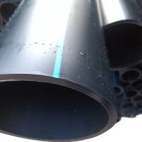 China Large Diameter HDPE Water Supply Pipe PE100 200mm Durable Customized for sale