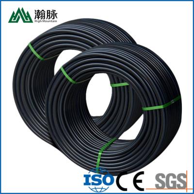 Chine Drainage souterrain adapté aux besoins du client DN25mm de HDPE en eau d'approvisionnement de pe en plastique de tuyau à vendre