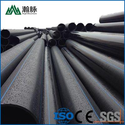 Chine Hdpe Water Supply Pipe Black Pe Pipe 110 160 200mm Irrigation Pipe Large Diameter Water Supply Pipe à vendre