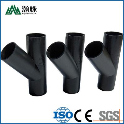 Κίνα HDPE σιφωνίων αποξηράνσεων σωληνώσεων πλάγιο διαμορφωμένο Υ γράμμα Τ PE στρώματος τοποθετήσεων ίδιο προς πώληση