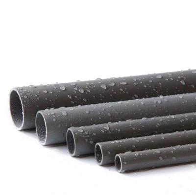 Cina I tubi di plastica diretti di drenaggio del PVC hanno ispessito 20mm a 1 pollici 25mm personalizzabili in vendita