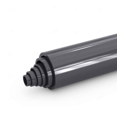 Cina I tubi di plastica diretti di drenaggio del PVC hanno ispessito 20mm a 1 pollici 25mm personalizzabili in vendita