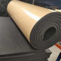 China Self Adhesive Natural Silicone Foam Rubber Roll for sale
