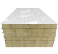 China External Wall Rock Wool Sandwich Panel Class A Fire Retardant Rockwool for sale