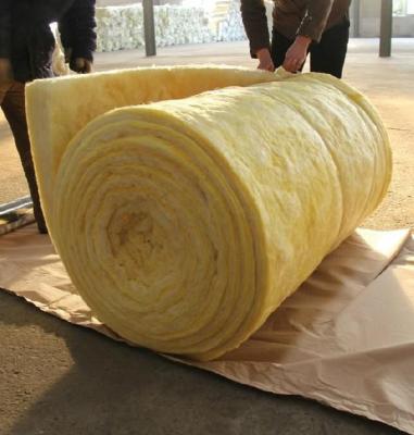 Cina Il tetto a prova di fuoco fonoassorbente ha ritenuto lo spessore di vetro del rotolo di cotone 15-180mm in vendita