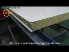 Insulation Rock Wool Roof Sandwich Panels Price House Walls Panel Sandwich Aislante Pared Sandwich P