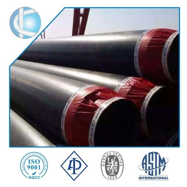 Underground Thermal Insulation Steel Pipe Withpolyurethane Foam and HDPE Jacket for Chilled Water Gas Oil Project