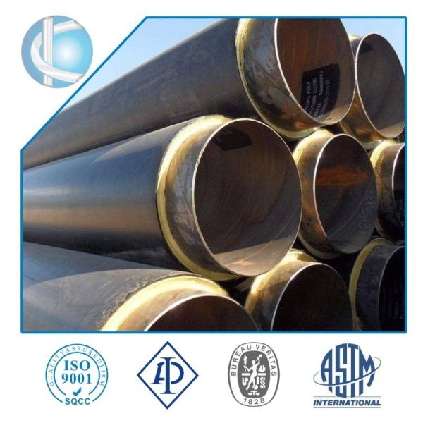 Underground Thermal Insulation Steel Pipe Withpolyurethane Foam and HDPE Jacket for Chilled Water Gas Oil Project