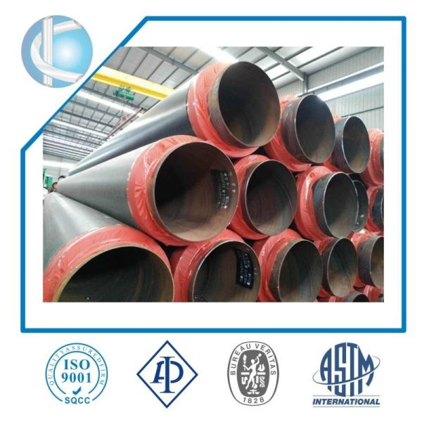 Underground Thermal Insulation Steel Pipe Withpolyurethane Foam and HDPE Jacket for Chilled Water Gas Oil Project