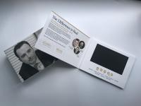 China Lightweight LCD Video Greeting Card Visual Impact For Technology Demonstration for sale
