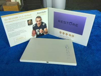 China All In One Digital Video Brochure 2.4 Inch Convenient High Definition Screen Inside for sale