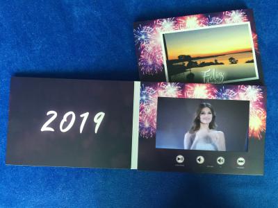 China Digital Recordable Video Greeting Card 2000mAh Convenient And Lightweight for sale