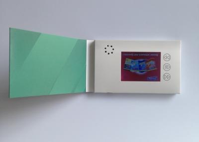 China Name Card Type Digital Video Greeting Card Promotional 2.4" For Invitation Advertising for sale