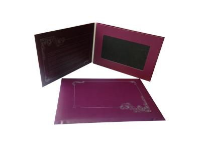 China Commercial Video Brochure Card Mailer High Impact With Customized Function for sale