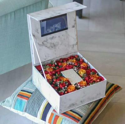 China 4.3 Inch Custom Video Box 2000mAh Li-Ion Battery Video Gift Box Lightweight for sale