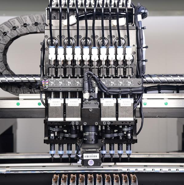 Quality 10 Head Pick And Place Machine Nozzle Changing High Definition for sale
