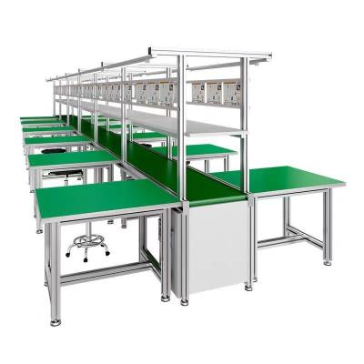 China Industrial Assembly Line Machine Adjustable Height Electronics Production Machinery for sale