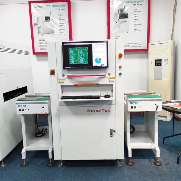 Quality Automatic SMT AOI Machine High Resolution PCB Testing 2D LED With Motor for sale