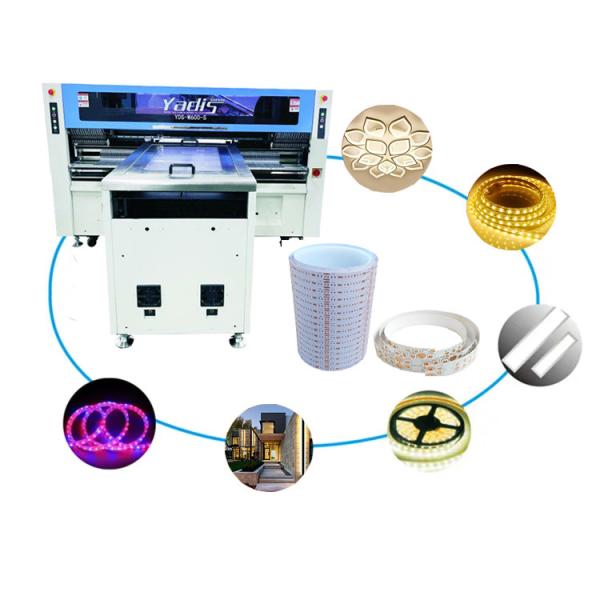 Quality SMT 500000CPH Pick And Place Pcb Assembly Automatic Pick And Place Machine for sale