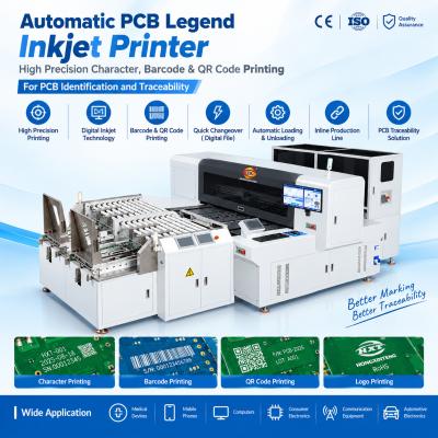 China Automatic PCB Legend Inkjet Printer for High-Precision Printing with Direct Digital Inkjet and Inline Production Capability for sale