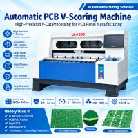 China Automatic CNC PCB V-Scoring Machine for High-Precision V-Scoring and Large PCB Panel Processing for sale