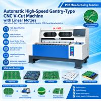 China Automatic CNC PCB V-Scoring Machine for High-Precision V-Scoring and Large PCB Panel Processing for sale