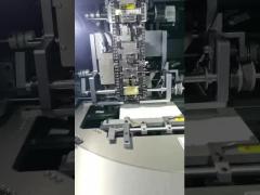 Máquina de inserção de componentes de alta eficiência através de buracos Máquina de inserção radial