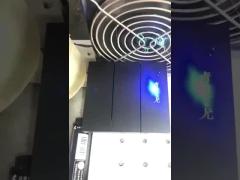 30w 50w Máquina portátil de marcação a laser de fibra para presentes Artesanato Metal de precisão aço