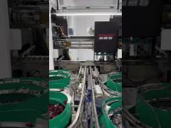 Máquina de inserção automática de fragmentos com máquina de terminação integrada de descolagem e inserção