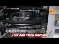 samsung decan s2 smt pick and place machine 86,000 cph high-speed chip mounter precision