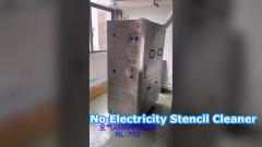 SMT Stencil Cleaning Machine Explosion-Proof, No Electricity Required for PCB Solder Paste & Glue