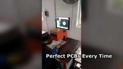 PCB Semi-automatic target punching machine