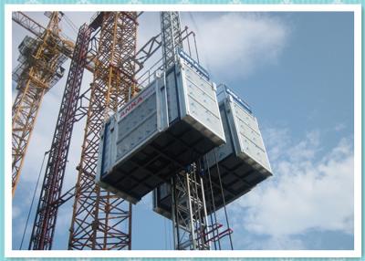 China Grua com uma capacidade de levantamento de 3 toneladas, grua dobro da construção pesada da construção da cabine à venda