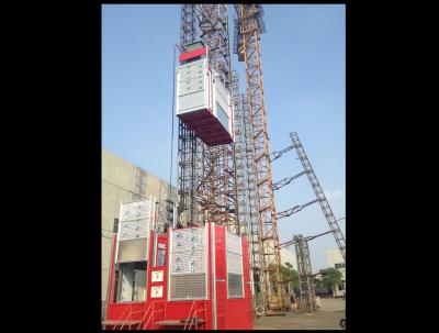 China Cremalheira do canteiro de obras/grua do pinhão e equipamento de levantamento para o passageiro/elevador material à venda