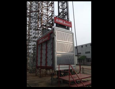 China Grua 40 M da construção do controle de VFC/minuto que levanta para a construção/passageiro altos da elevação à venda