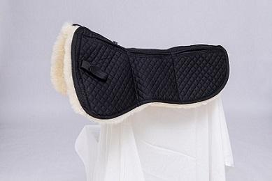China Sheepskin halfpad  8 pockets system Genuine Australian sheepskin A grade for sale