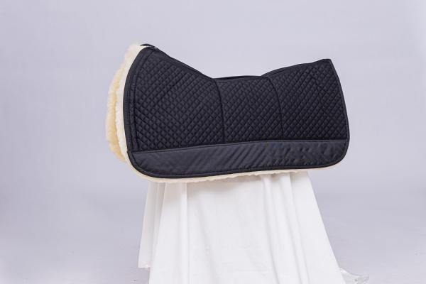 Quality Genuine Australia Sheepskin Western Saddle Pad 8 Pockets System With Inserts And Abrasion Part Each Side for sale